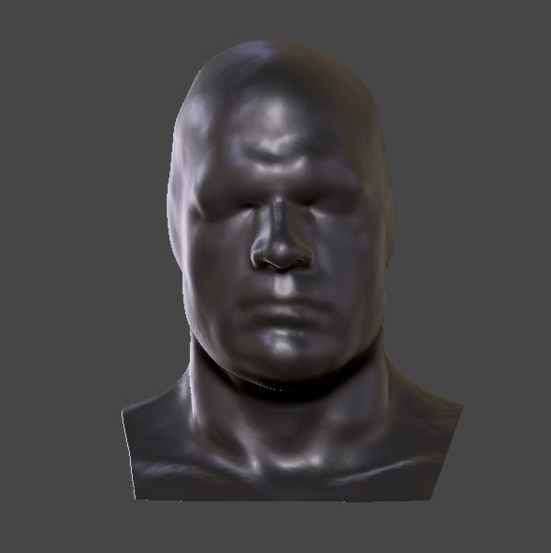 WWE WWF Kane Head Bust for Displaying Masks STL!!!!! - Etsy