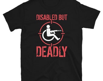 Funny Disabled Shirt | Etsy