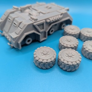 Wheeled Armoured Personel Carrier (APC) - 28mm / 32mm Scale 3D Printed ...