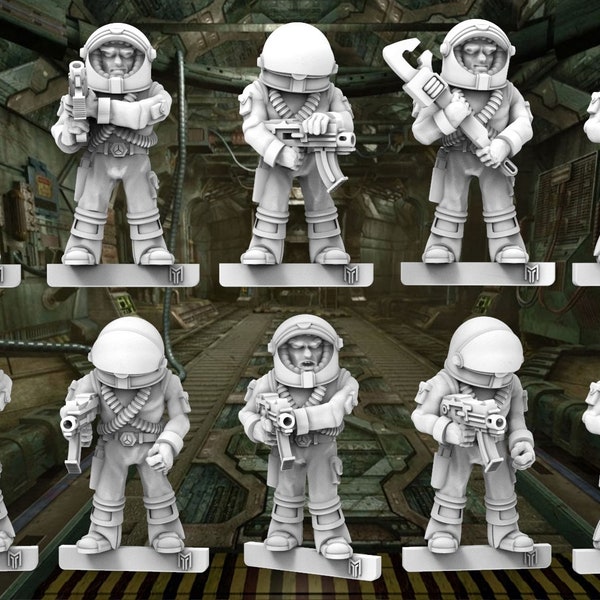 Spaceship Miniature - Etsy