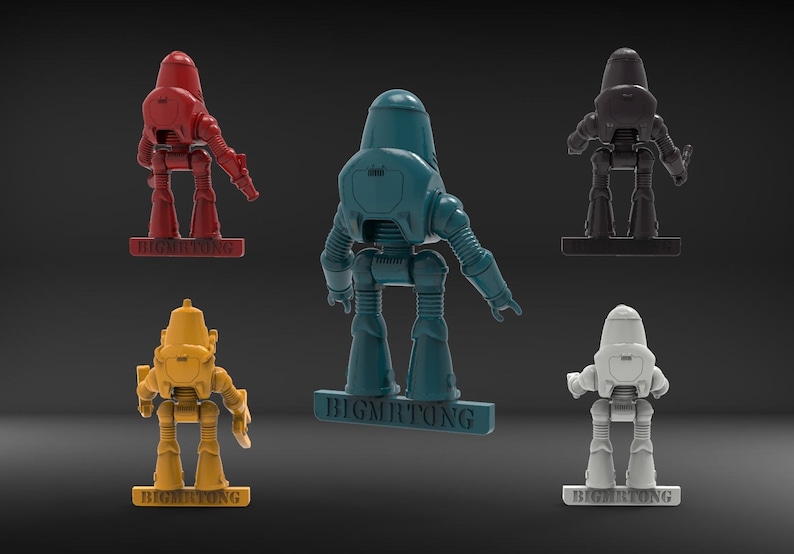 Robot Protectors - 28mm Scale 3D Printed Resin Miniatures - Etsy UK