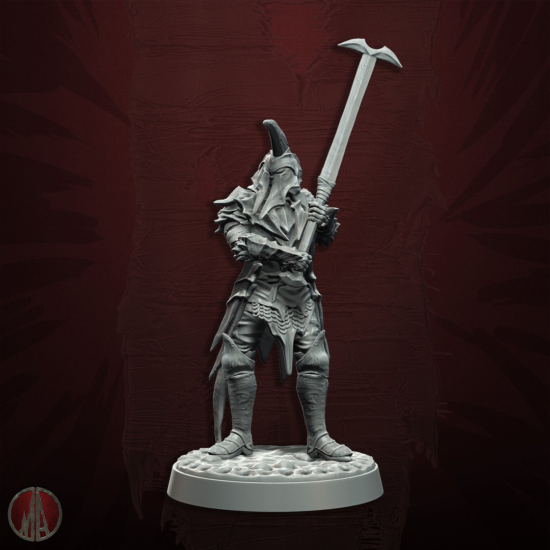 Orc Horde - Kugred (5 Poses) - 3D Printed Heroic Scale Miniatures ...