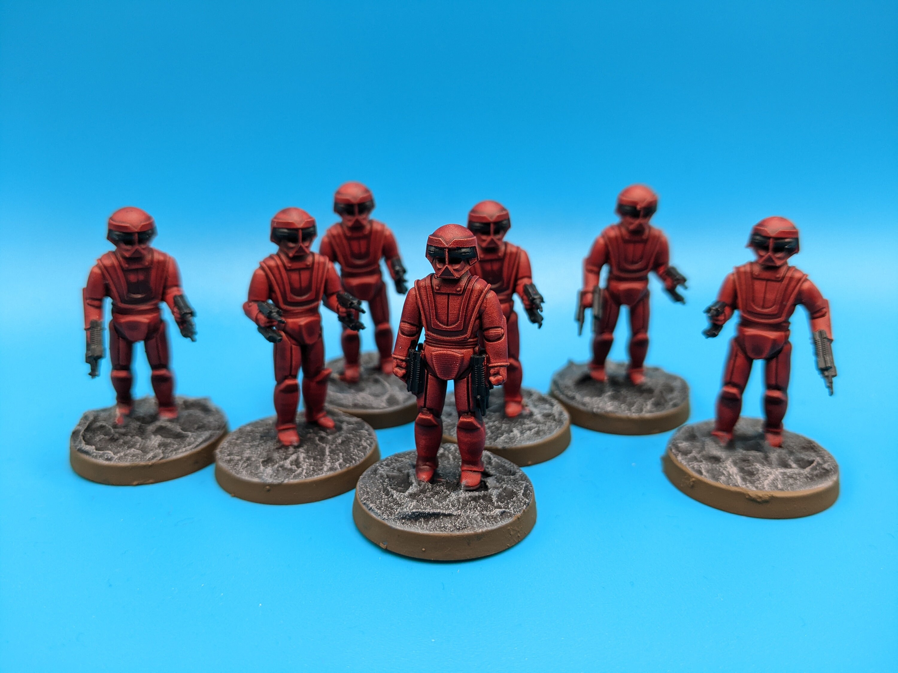 Sentry Robots 28mm Scale 3D Printed Resin Miniatures - Etsy