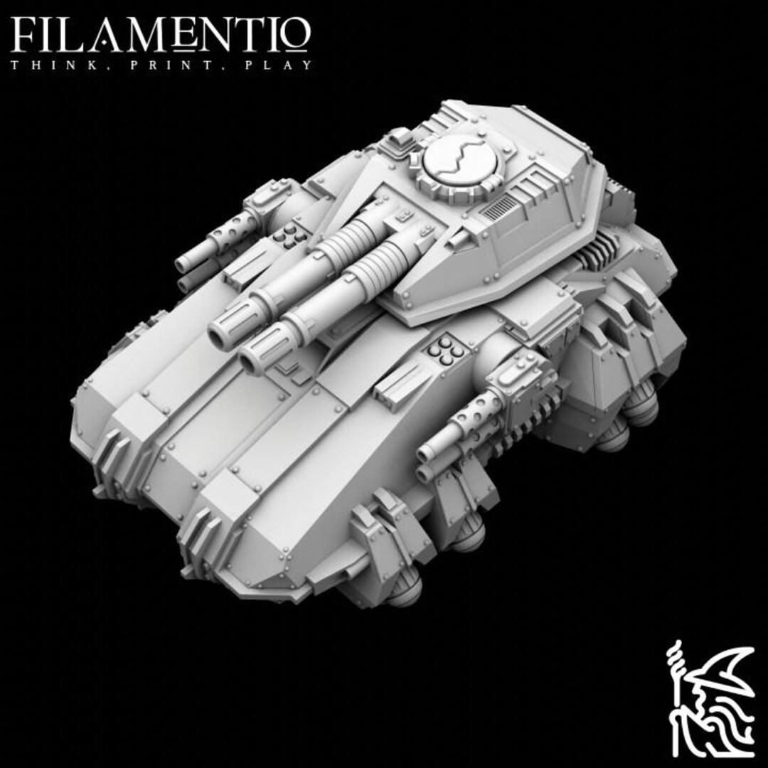 Futuristic Hover Tank 'capybara' 28mm / 32mm Scale 3D Printed Wargames ...