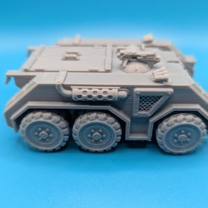 Wheeled Armoured Personel Carrier (APC) - 28mm / 32mm Scale 3D Printed ...