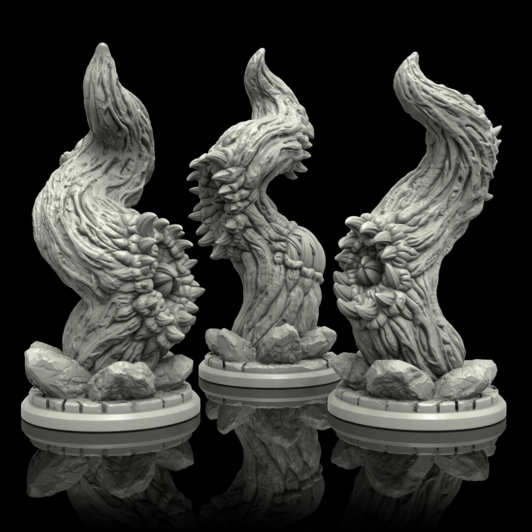 Tentacles X3 - Cthulhu Mythos Miniatures (3D Printed Resin Models ...