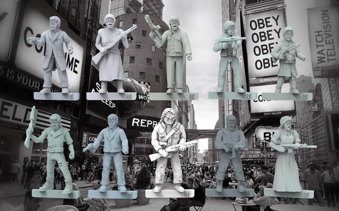 Aliens in Disguise and Rowdy Rodney - 28mm Scale 3D Printed Resin ...