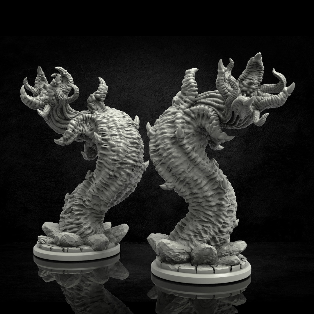 Dhole - Cthulhu Mythos Miniatures (3D Printed Resin Models Sculpted by ...