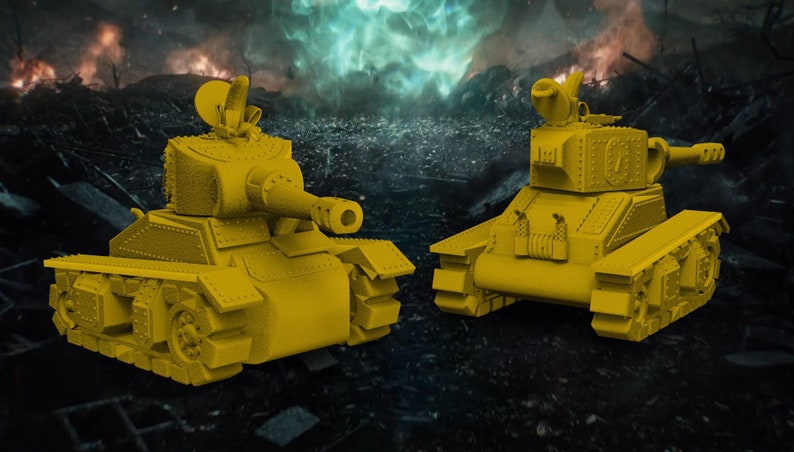 Banana Tank - 28mm Scale 3D Printed Model - Etsy