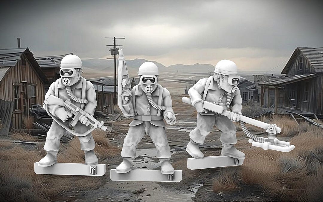 Alien Controlled Facility Guards Specialists - 28mm/32mm Scale 3D ...