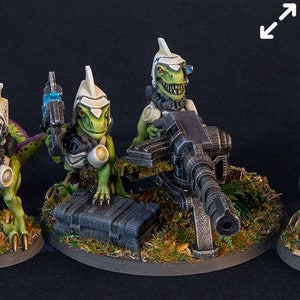 Raygun Raptors Fire Support Squad X8 - Heroic Scale 3D Printed Multi ...