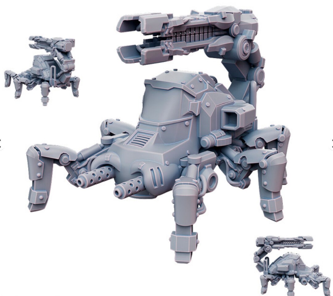 Weird World War 2 Japanese Recon Mech Walker 28/32mm Scale Resin ...