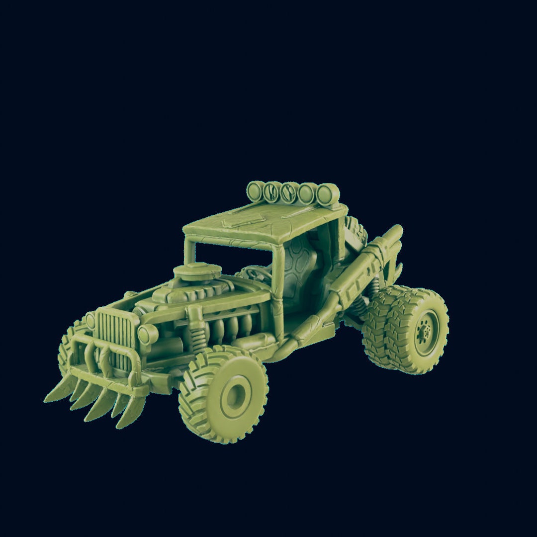 Post Apocalypse Wastelands Buggy 2 (28mm to 32mm Scale) - Return to the ...