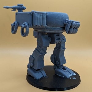 Mecha Slaver Walker and Prisoners - 28mm Scale 3D Printed Resin ...
