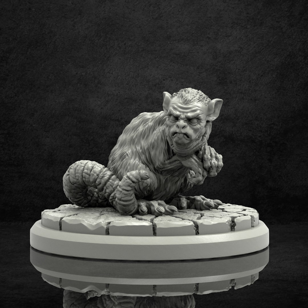 Rat Thing - Cthulhu Mythos Miniatures (3D Printed Resin Models Sculpted ...