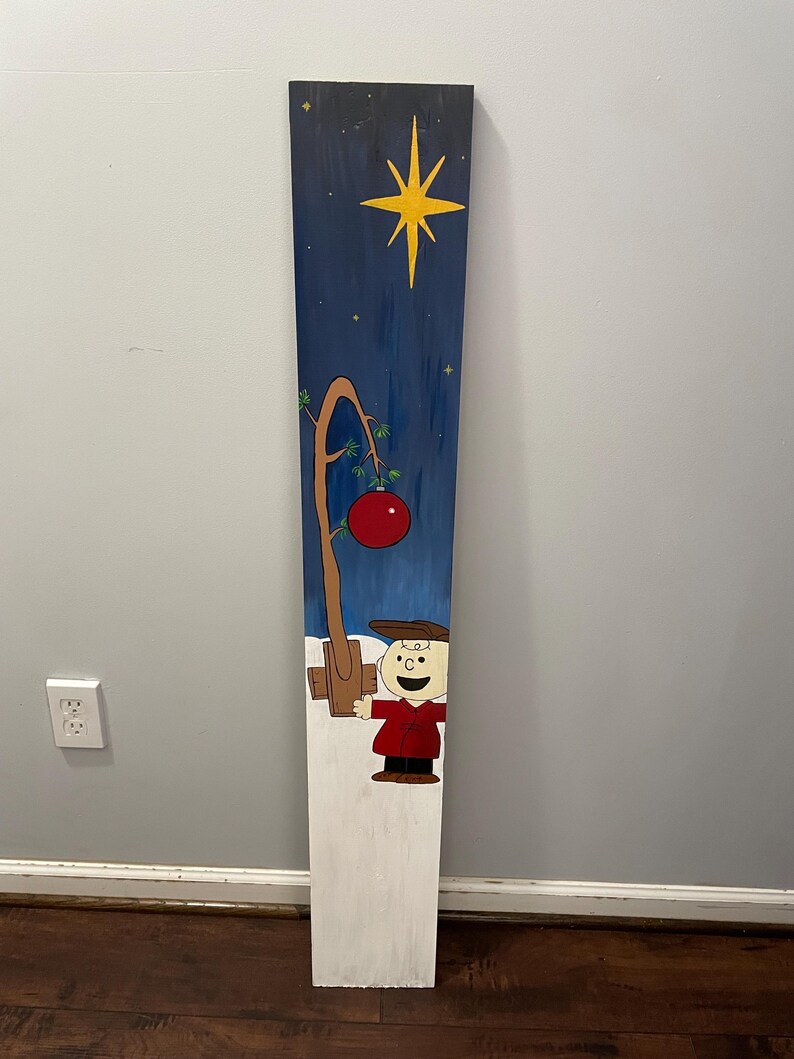 Charlie Brown Christmas Sign - Etsy
