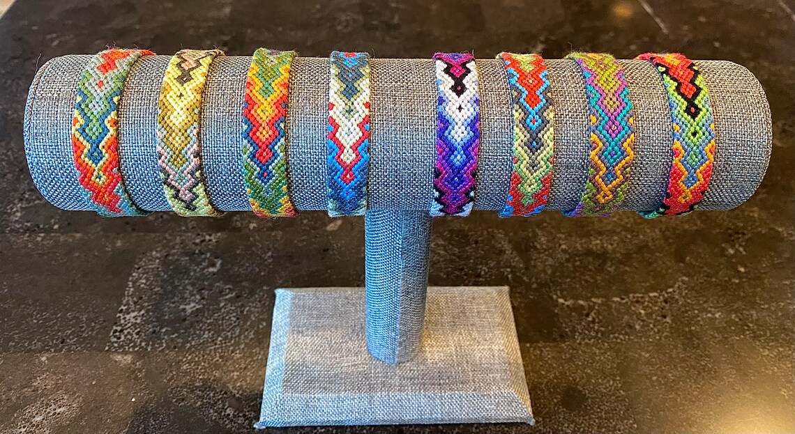 Chevron Pattern Bracelet - Etsy