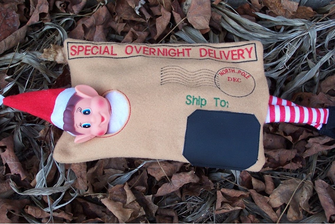 Reusable Envelope, Elf North Pole Delivery Envelope, Elf Prop ...