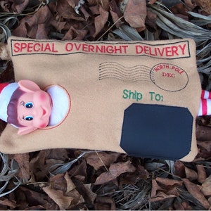 Reusable Envelope, Elf North Pole Delivery Envelope, Elf Prop ...