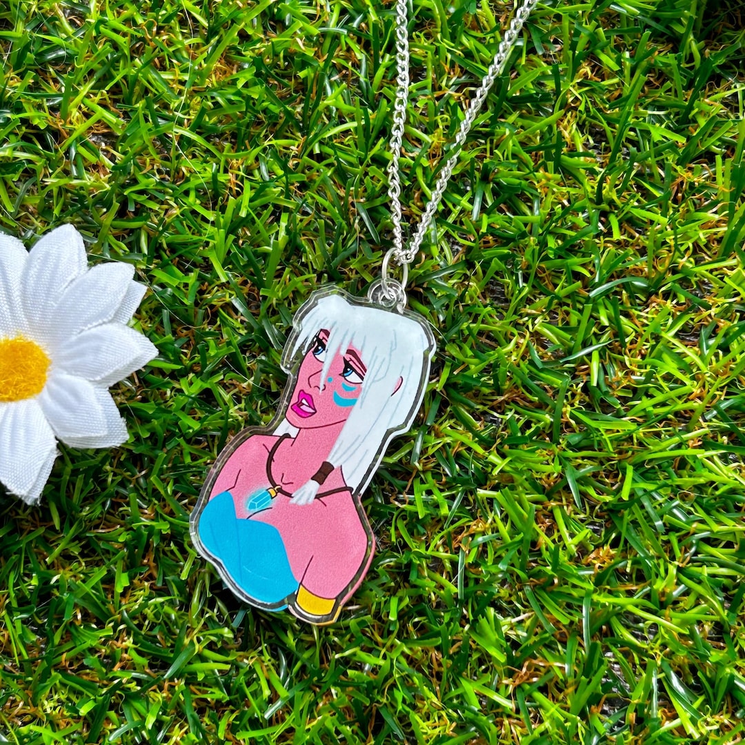Kida Necklace - Atlantis Disney Acrylic Laser Cut Necklace - Etsy