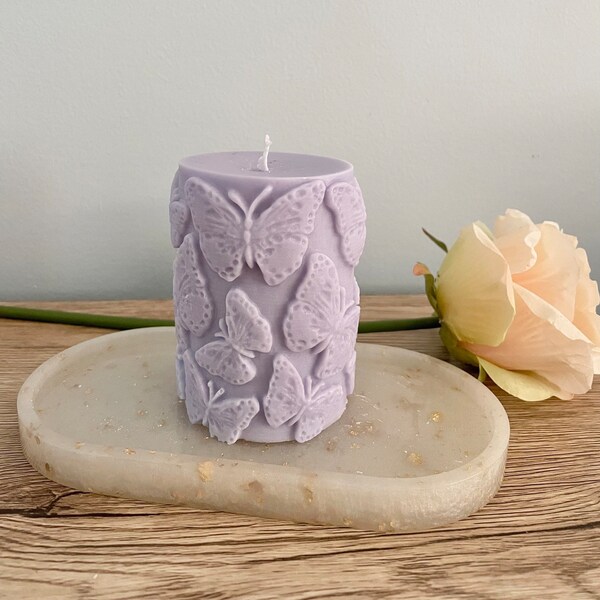 Butterfly Candle - Etsy