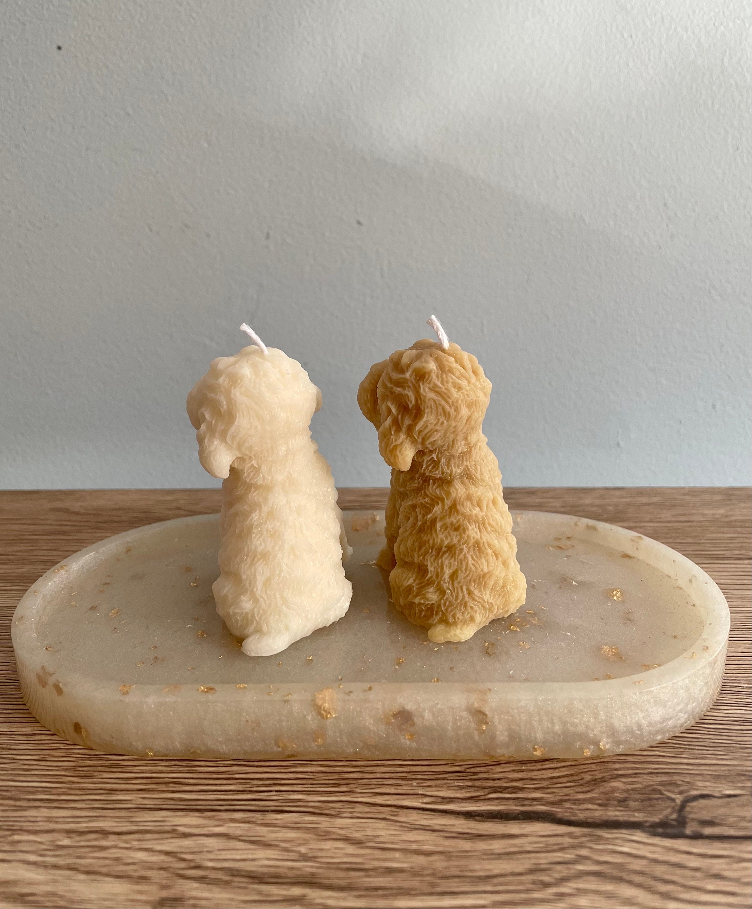 Small Cavoodle Candle, Custom Dog Candle, Pet Lover Gift, Handcrafted ...