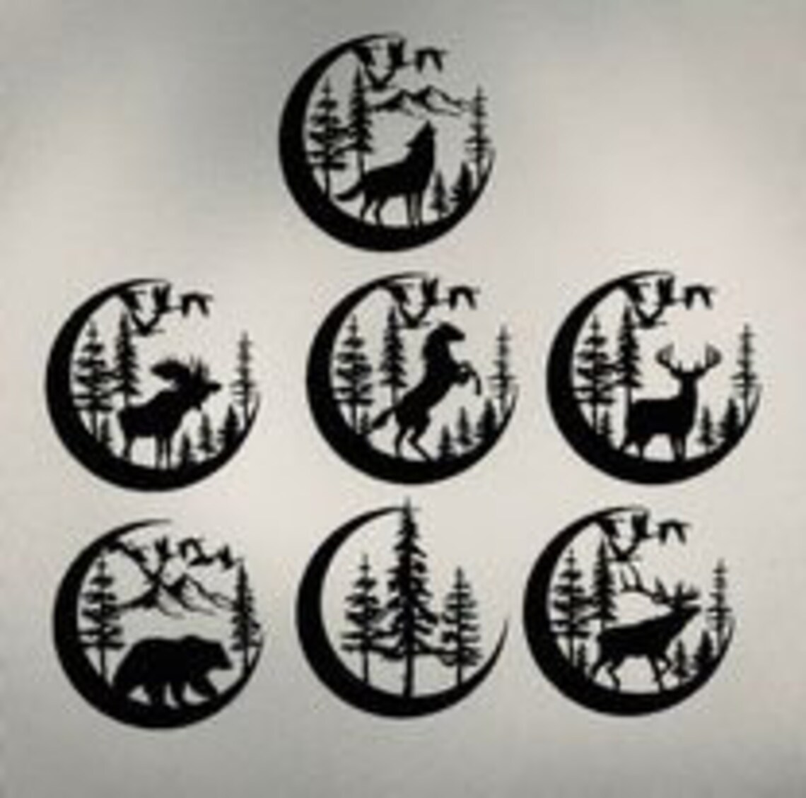 Moon Bundle for Plasma Use DXF Format - Etsy