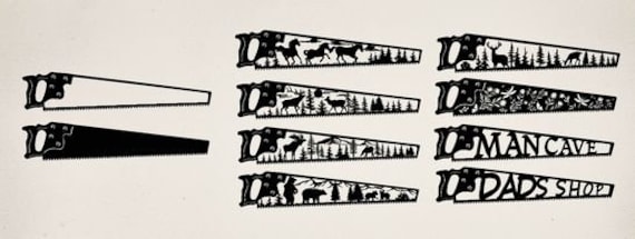 Hand Sawblades for Plasma DXF SVG - Etsy
