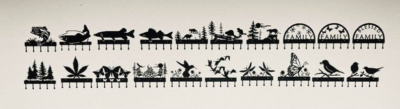 Keychain Holder 100 Mega Bundle . DXF SVG Plasma Cutting !!! - Etsy