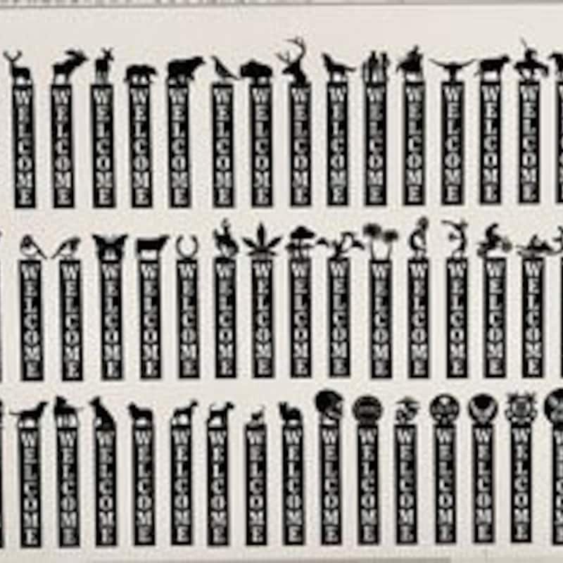 Metal Farm Signs Dxf Files - Etsy