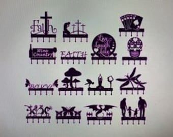 Keychain Holder 100 Mega Bundle . DXF SVG Plasma Cutting - Etsy