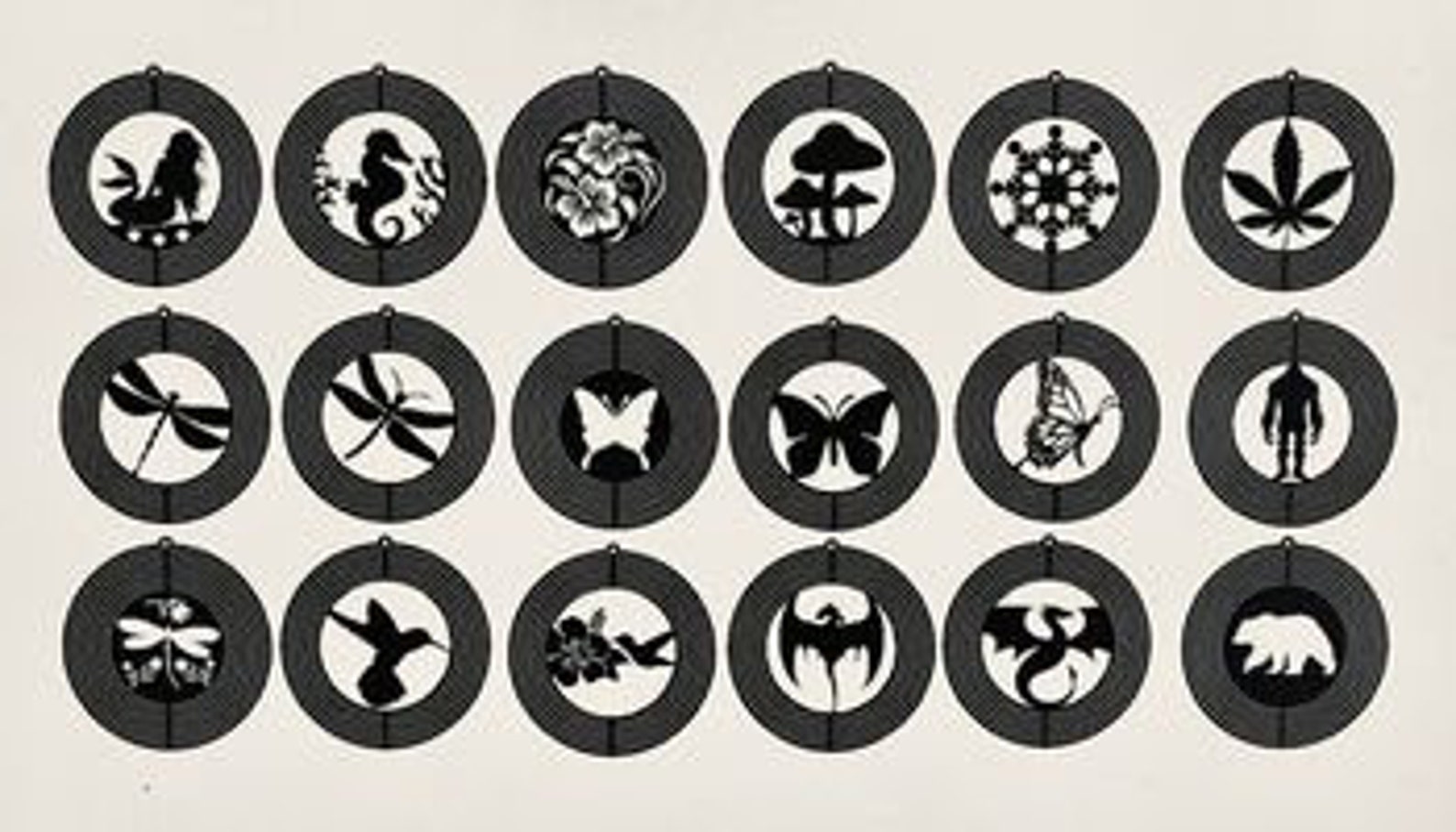 Wind Spinners 72 Options for Plasma Cutting DXF SVG Format - Etsy