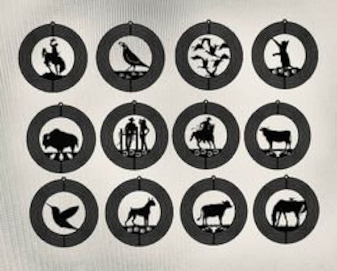 Wind Spinners 72 Options for Plasma Cutting DXF SVG Format - Etsy