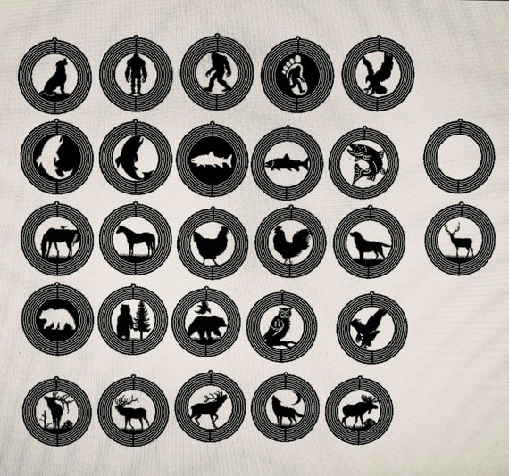 Wind Spinners for Plasma Use Dxf Format | Etsy Canada