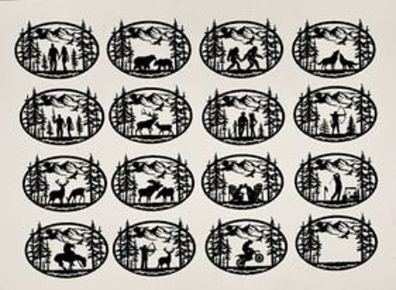 Oval Bundle for Plasma Cutting DXF SVG 16 Options - Etsy