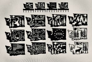 Washington State Bundle for Plasma Cutting DXF Format - Etsy