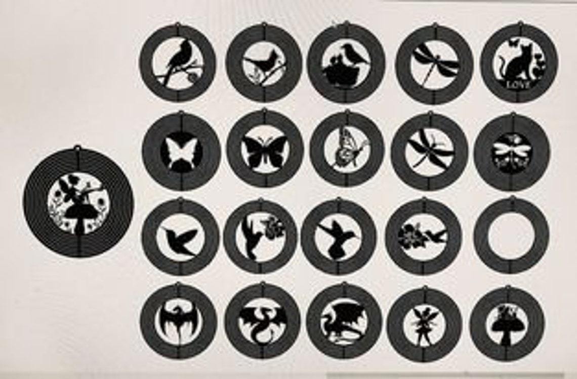 Wind Spinner Bundle for Plasma Dxf Format - Etsy