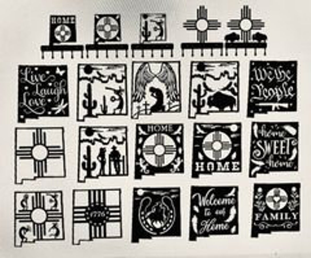 New Mexico State Bundle DXF Format for Plasma Cutting - Etsy