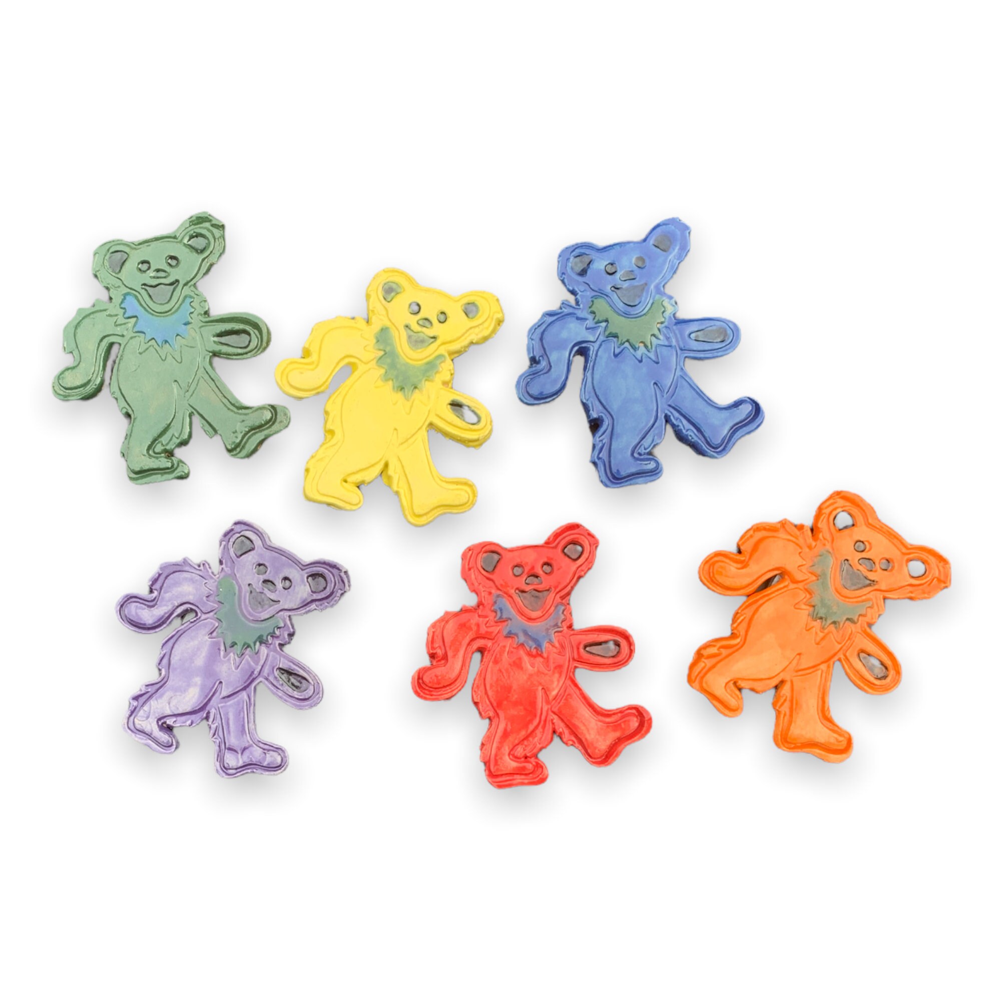 Grateful Dead Dancing Bears Magnets 2.5 Inches - Etsy