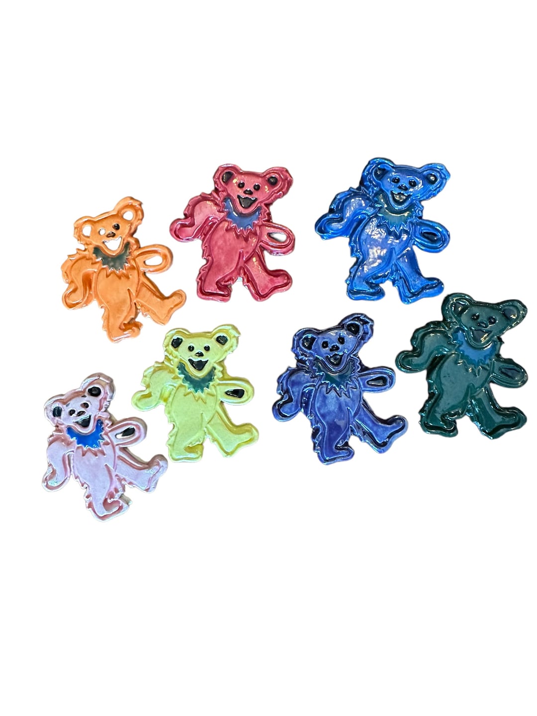 Grateful Dead Dancing Bears Magnets 2.5 Inches - Etsy