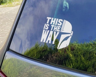 This is the Way Decal - Etsy