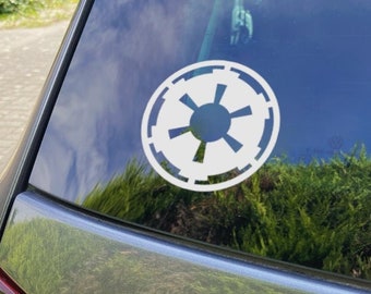 Galactic Empire Logo Vinyl Decal - Etsy UK
