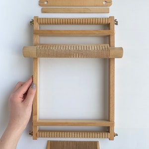 Table Top Weaving Loom Made in Japan & Small Fiber Pack, Weaving Loom ...