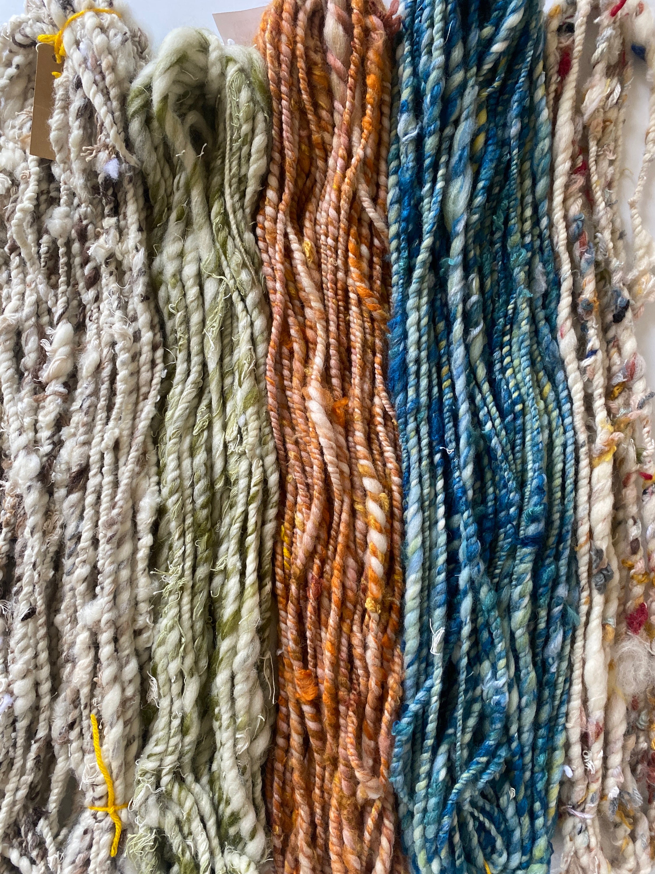 Thick and Thin Yarn 2yd Segments Hand Dyed Yarn Bulky - Etsy Australia