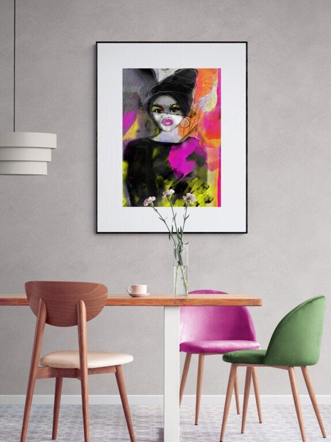 Fine Art Signed Print Tyra Wall Art Interior Decor Printmaking Prints ...