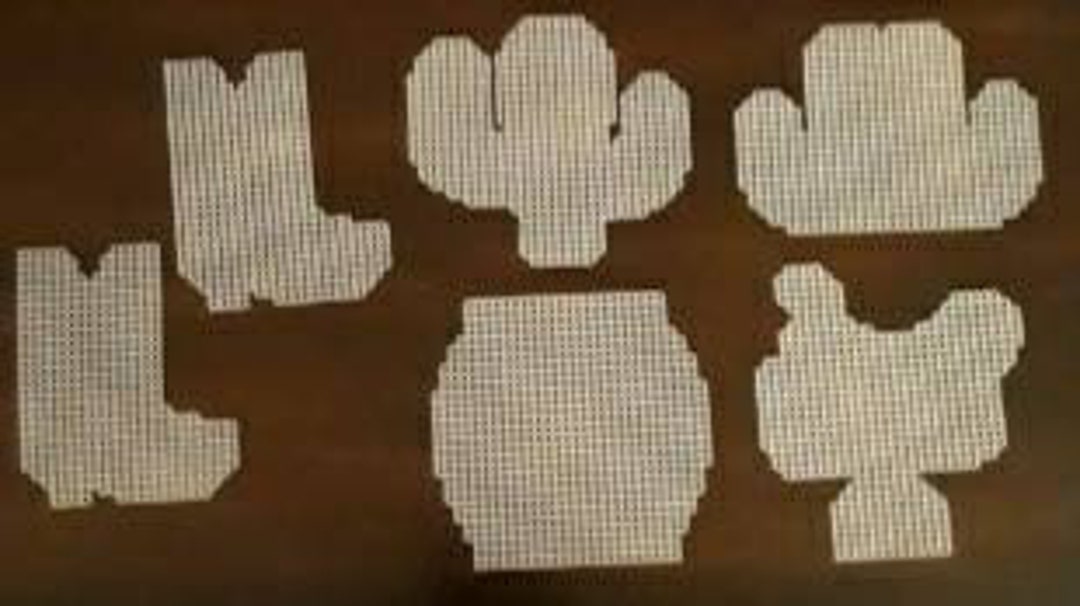 Plastic Canvas Western Cutouts - Etsy