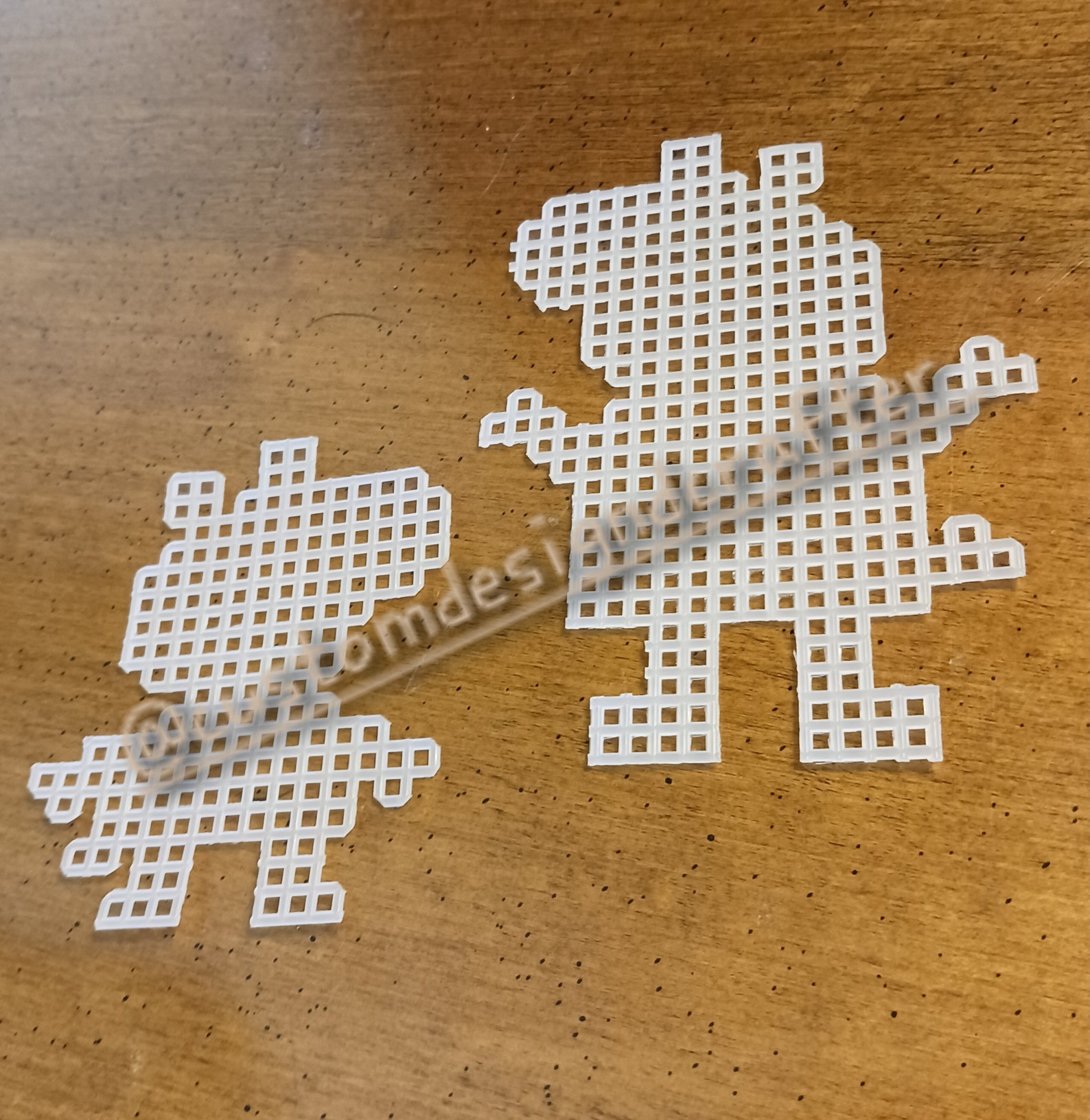 Pre Cut Plastic Canvas Inspired Characters - Etsy