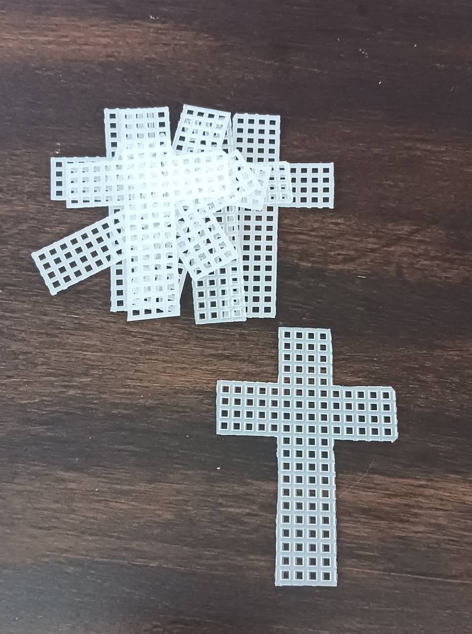 Plastic Canvas Cross Cutouts - Etsy