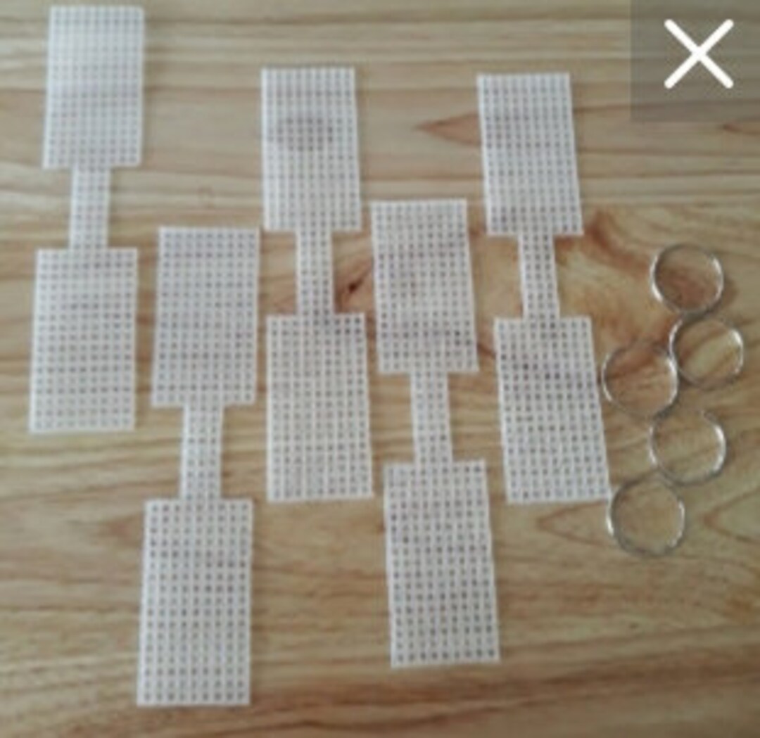 Plastic Canvas Key Chain Cutouts - Etsy