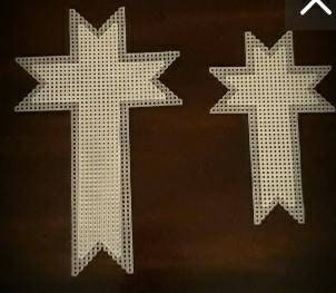 Plastic Canvas 3D Cross Cutouts - Etsy